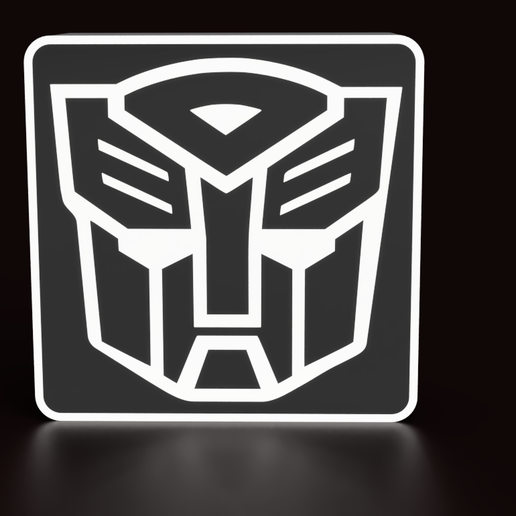 🤖 Transformers light box・Archivo 3MF para Impresión 3D・Cults