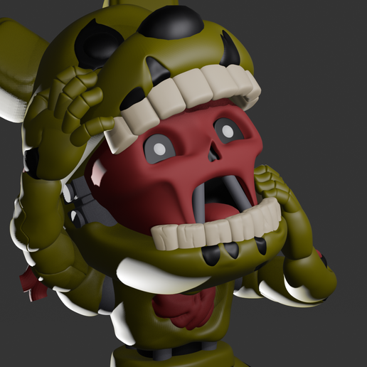 🎨 Springtrap chibi fan art - Five Nights at Freddy's・ STL File for 3D ...