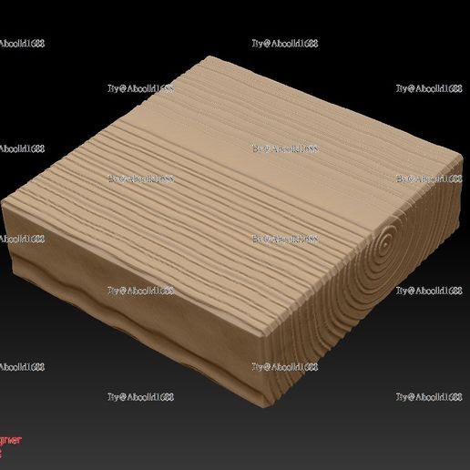🪵 Two types of square-shaped wooden blocks and patterns.(STL-35)・Free ...