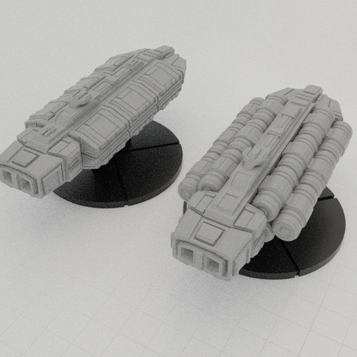 🎲 Support Ship/tanker for tabletop wargames - Fleet 1 style・ 3D File ...