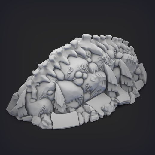 ♟ TYRANID TERRAIN KT・Free 3D File for 3D printing・Cults