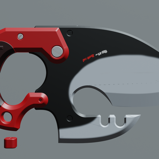 🔫 Jane Doe's Weapon (ZZZ)・ STL File for 3D printing・Cults