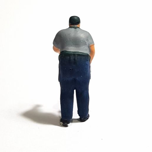☕ Figure Yudi waiter in 1-64 scale diorama miniature・ STL File for 3D ...