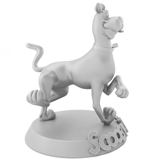 👾 3d Printable files of Scooby Doo with base・ STL File for 3D printing ...
