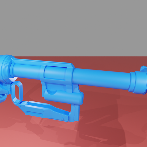 🔫 Elegg: Boom and Shock Nikke Gun・ OBJ File for 3D printing・Cults