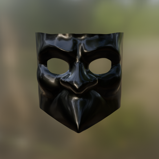 👻 Ghost bc era 2 nameless ghoul mask | venetian bauta mask.・ STL File ...