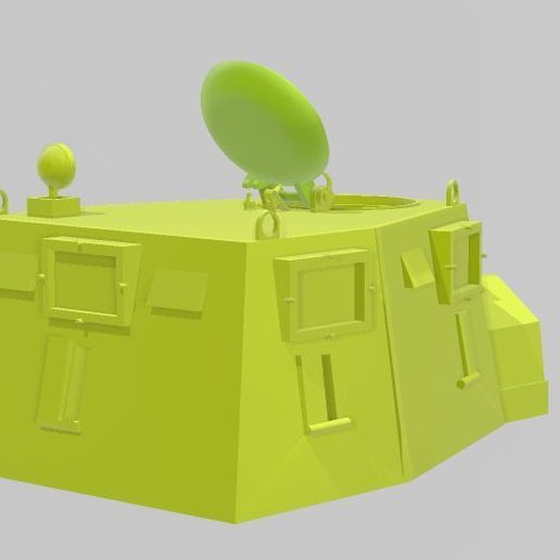 STL file IDF m113 kasman dog house with hatch 🐕 ・3D printable model to ...