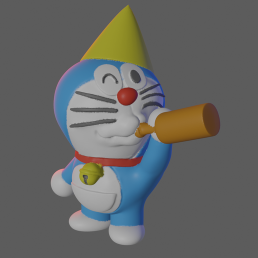 STL-Datei Party Doraemon decoration 🥳 ・3D-druckbares Design zum Herunterladen・Cults