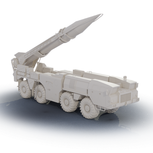 🪖 SS-1c Scud B Missile Launcher (R-17)・ STL File for 3D printing・Cults