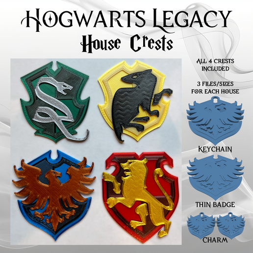 harry potter house logos coloring pages