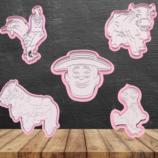 STL file Zenon's Farm Cutters 🚜 ・3D print design to download・Cults