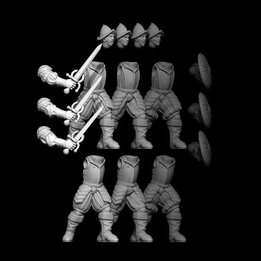 🫡 State Infantry・Free 3D File for 3D printing・Cults
