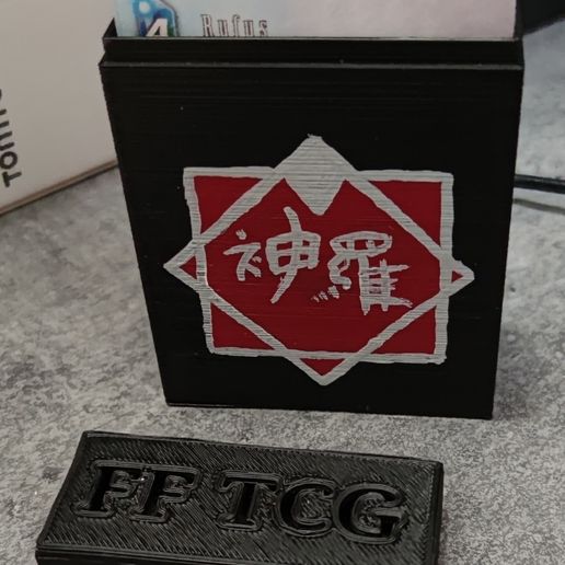 📦 Final Fantasy TCG Deck box・Free STL File for ・Cults