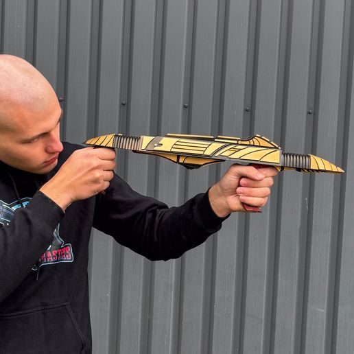 ⭐ Cardassian Disruptor Rifle Replica Prop Star Trek Cosplay Weapon Gun ...