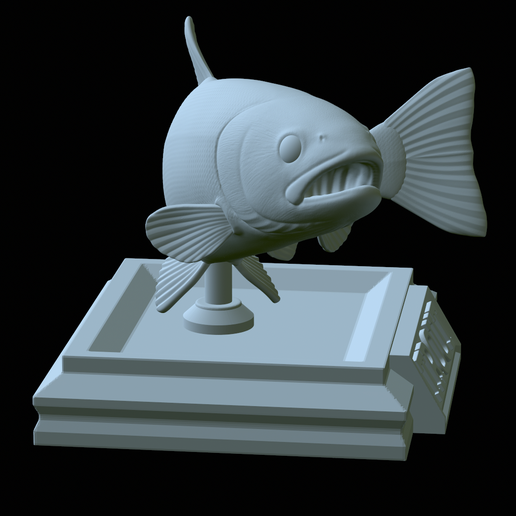 🐠 fish rainbow trout / Oncorhynchus mykiss trophy statue detailed ...
