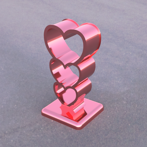 ️‍🔥 Valentine's Day Headset Stand・ STL File for 3D printing・Cults