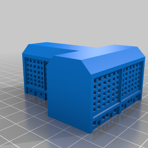 🏙️ City Block Buildings 1/600・Free 3D File for ・Cults