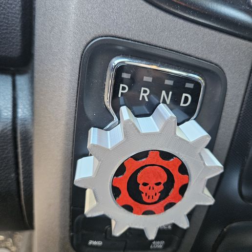 🐏 4th Gen Ram 1500 Shifter Knob・ STL File for 3D printing・Cults