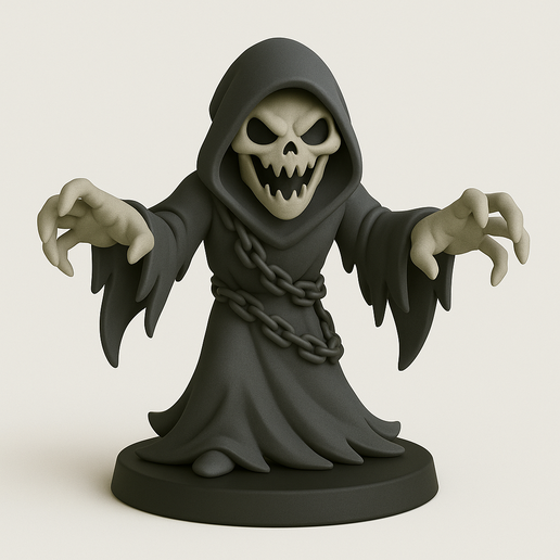 🎲 Chibi Creatures - Wraith 3D Print Figure・ STL File for 3D printing・Cults