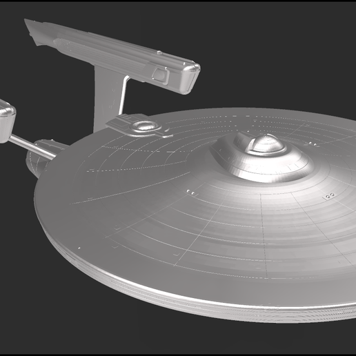 🖖 Constitution Refit・ STL File for 3D printing・Cults