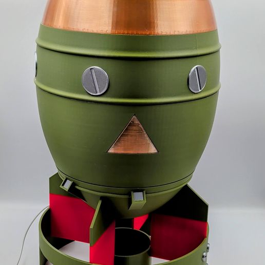 💣 Fallout Mini Nuke - Display Model・ 3MF File for 3D printing・Cults