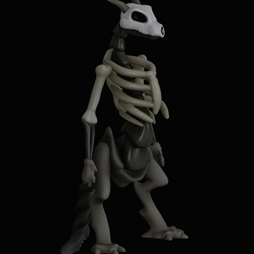 🐉 Dragon skeleton・ STL File for 3D printing・Cults
