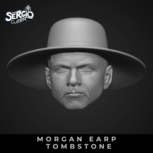 OBJ file morgan earp - tombstone 🪦 ・3D print design to download・Cults