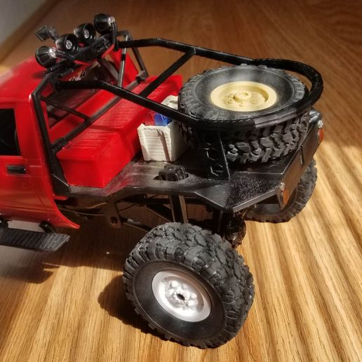 STL file WPL Toyota C14 Radiator Roll Cage 🚗 ・3D printable model to ...