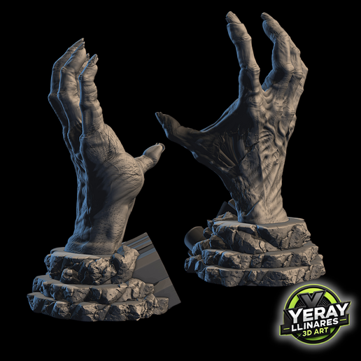 Replica of Ash's Severed Hand - Evil Dead - 3D Model for SLA and FDM ...