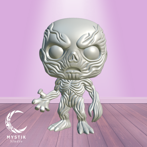 🐉 Vecna Chibi Stranger Things – 3D Collectible Figure・ STL File for 3D ...