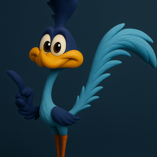 road runner 3d animation