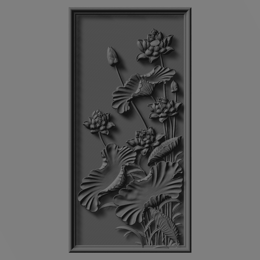 Fichier STL lotus cnc design 🪷 ・Modèle imprimable en 3D à télécharger・Cults