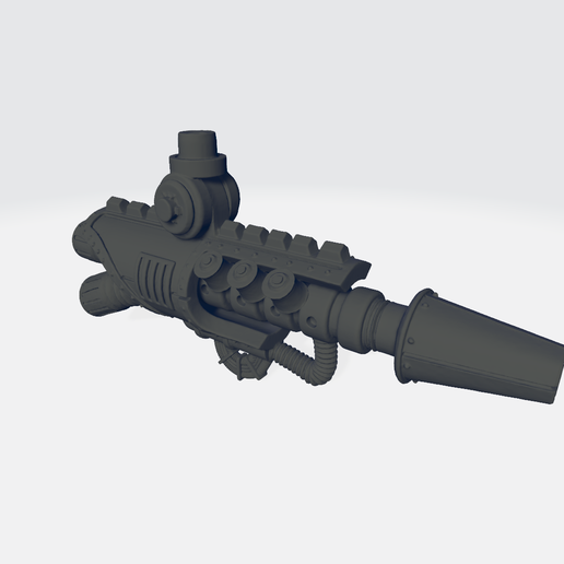 🔫 Mechanicum Knight Moirax Cannon・Archivo STL para Impresión 3D・Cults