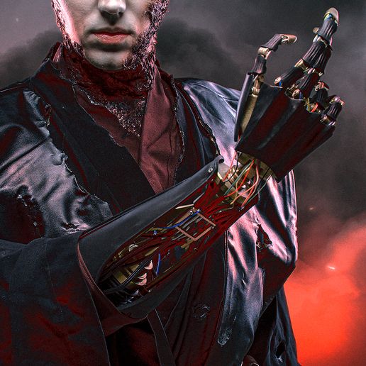 ⭐ Star Wars Anakin Skywalker Arm for cosplay・3D Print with the Ender 3 ...