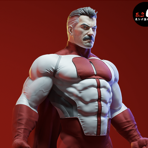 👨 Omni Man CHARACTER BY ESM・ 3D File for 3D printing・Cults