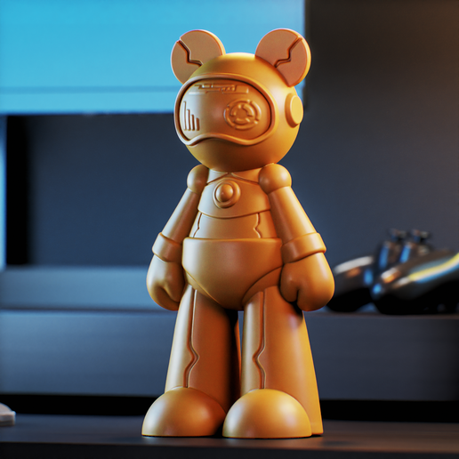 🐻 Interstellar Bear - Spacial Bearbrick - Space Bearbrick - Kaws ...