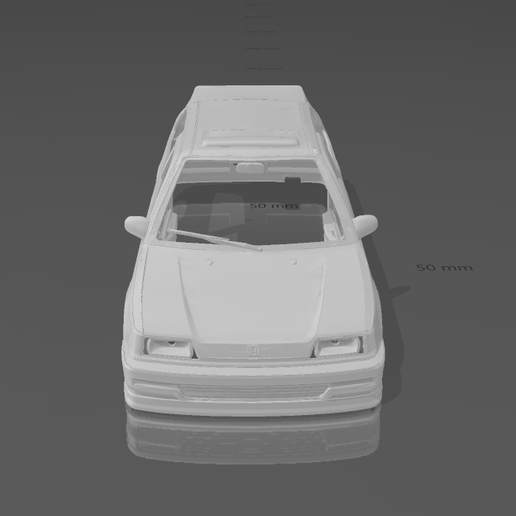 🐚 Civic EF9 Type-R EK Shell Body - Divided Parts for Easy Printing・ STL ...