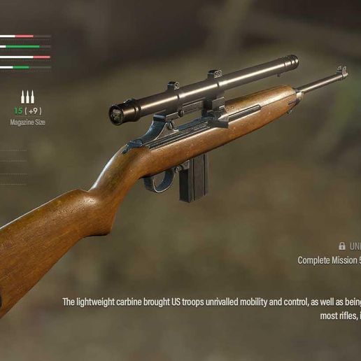 Archivo STL gratuito M1 Carbine 🪖 ・Objeto imprimible en 3D para ...