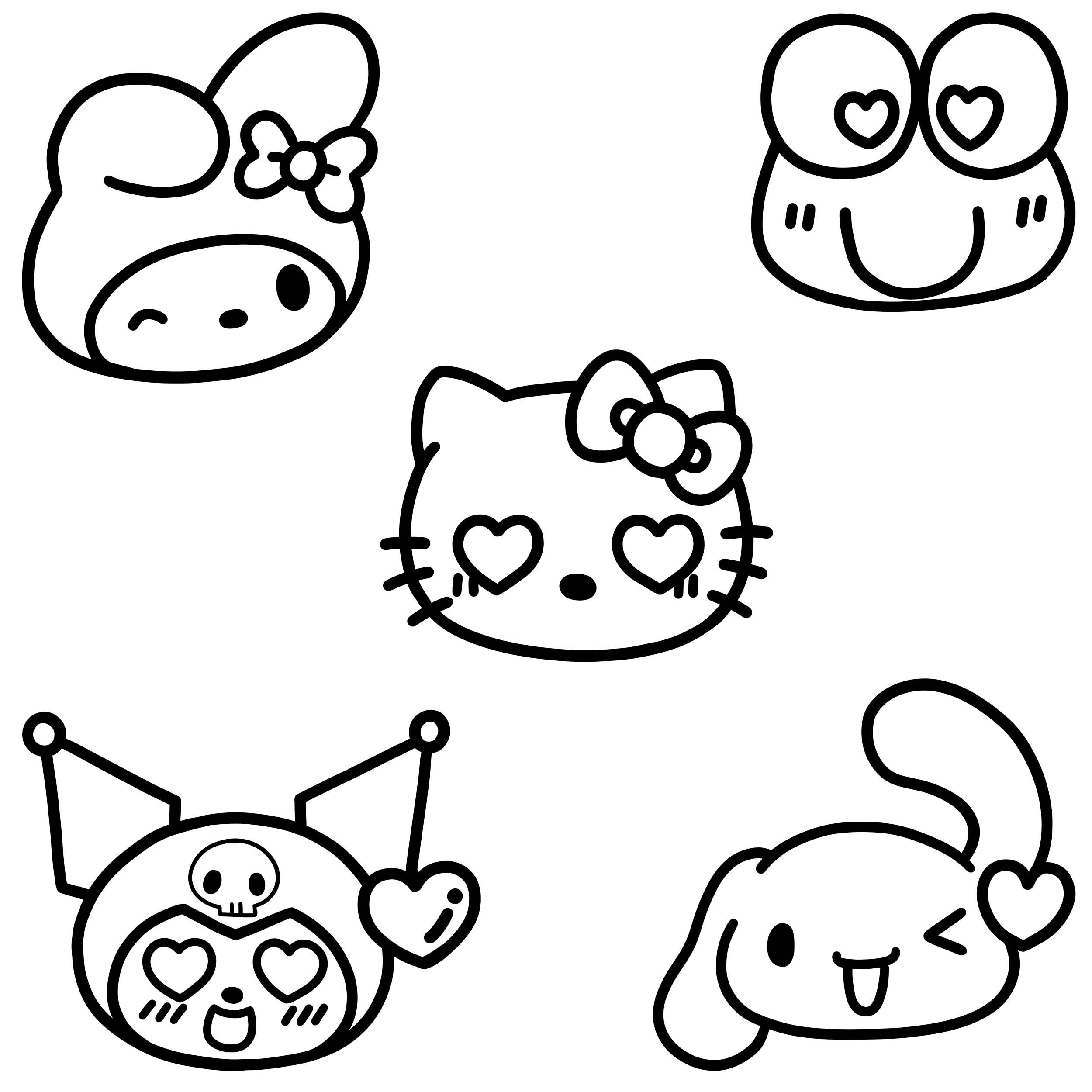 descargar-archivo-stl-sanrio-cutters-cortadores-objeto-para