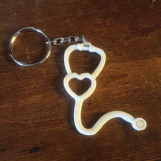 stethoscope keyring