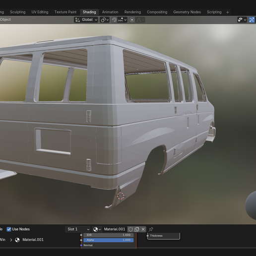 🚐 E-350 U-Haul Van・ STL File for 3D printing・Cults