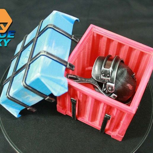 🎨 PUBG Airdrop・Free STL File for ・Cults