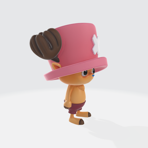 💬 Tony Tony Chopper – Cute Chibi Figurine from One Piece・ 3D File for ...