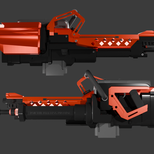 ️ Nikke Goddess of Victory Rapi RedHood Machine Gun STL file・ STL File ...