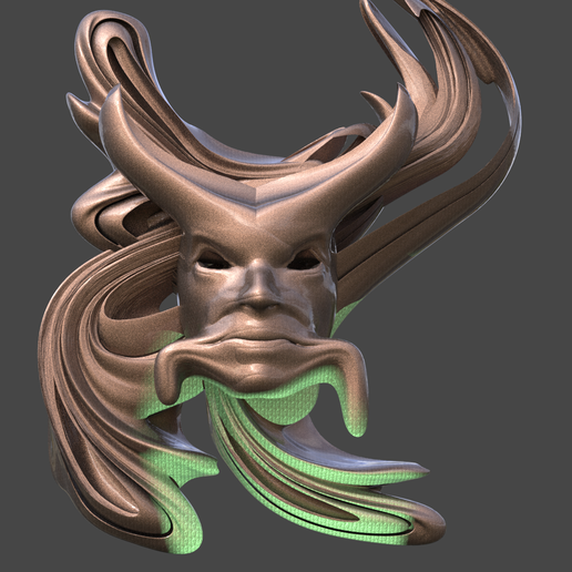 🌨️ Snow white Mirror Mask collection・ OBJ File for 3D printing・Cults