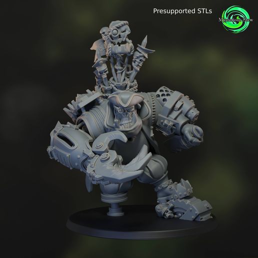 😵 Dread Cap'n Silver Bones・ 3D File for 3D printing・Cults