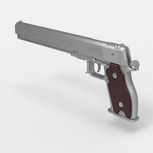 3D file Hellsing Alucard Pistols Prop 🎭 ・3D printable model to download ...
