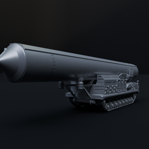 3D file RT-20PM SS 15 Scrooge ICBM TEL 🐆 ・3D printer design to download・Cults