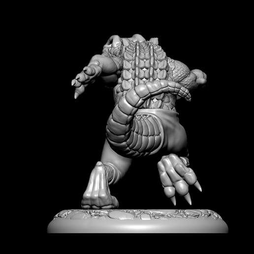 STL file Crocodile Miniature for STL 3d Printing 🐊 ・3D print design to ...