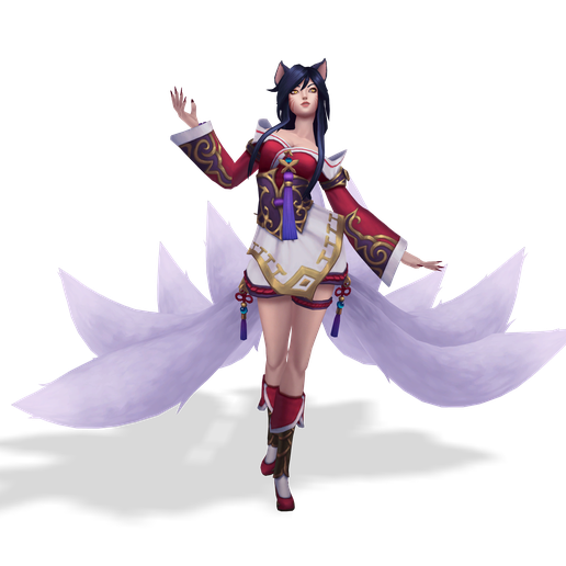 STL-Datei AHRI League of Legends 3D print model 🦸 ・3D-Drucker-Vorlage ...